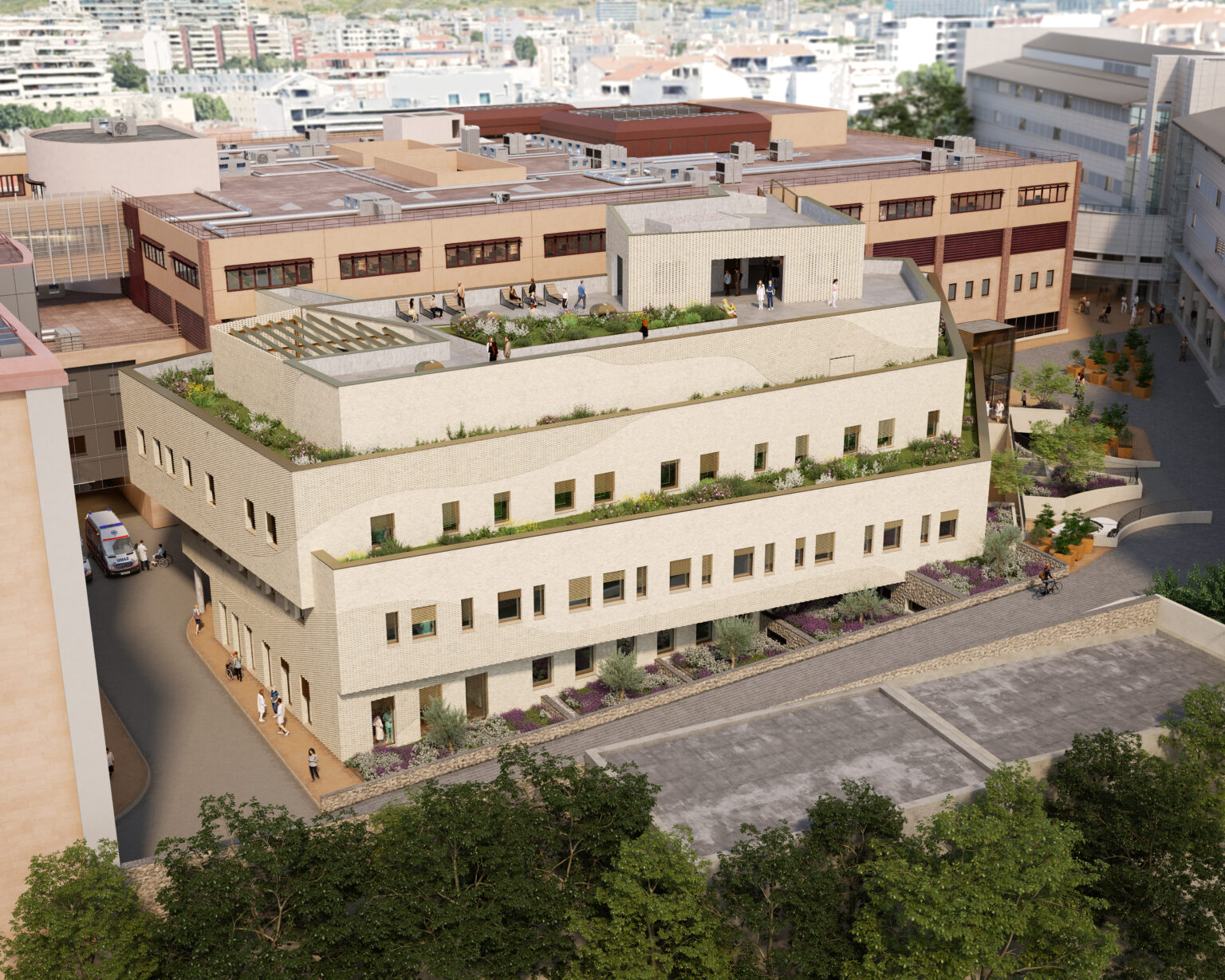 Hôpital Saint-Joseph, Marseille - AIA Ingénierie